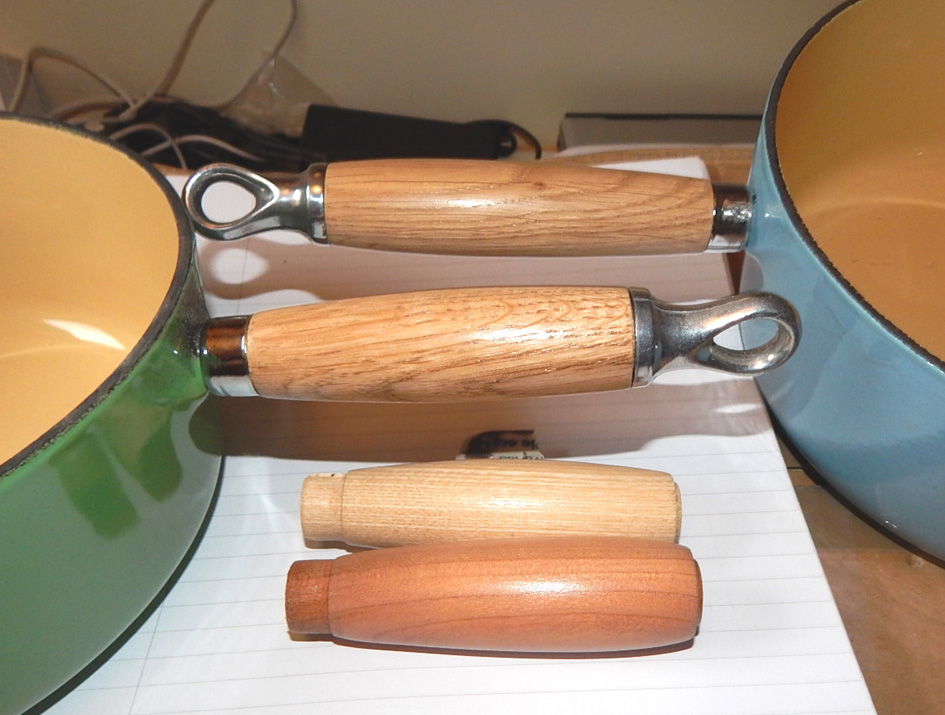 Le Creuset pan handles and full pan repair service